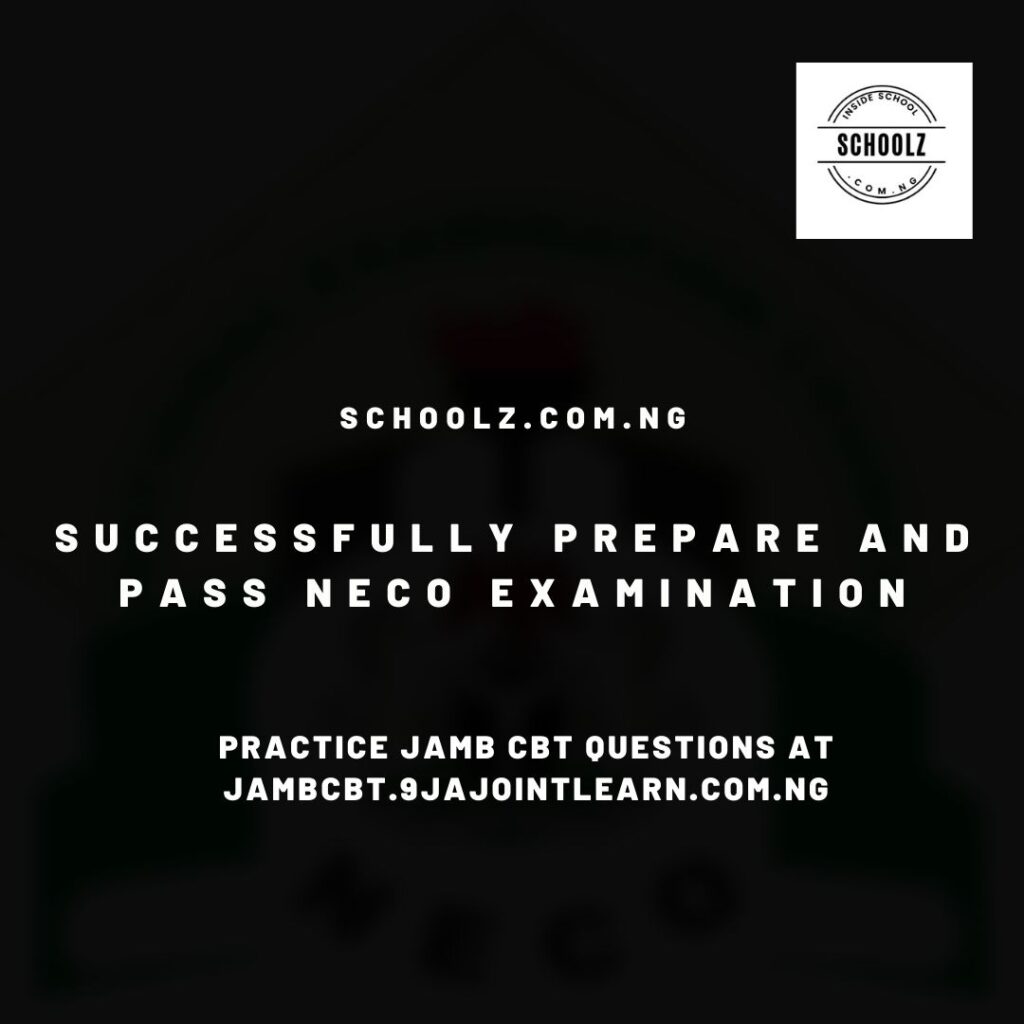 Successfully Prepare And Pass Neco Examination 2021 » Schoolz
